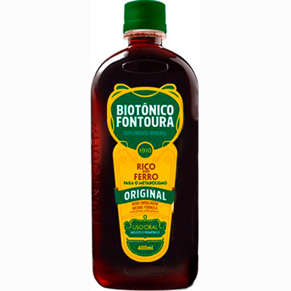 Biotonico Fontoura Suplemento Mineral 12 x 400ml – Sem Fronteiras