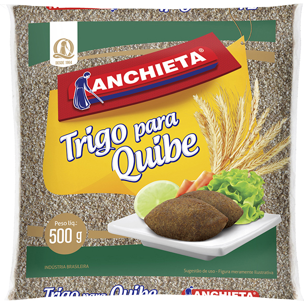 Anchieta Trigo Para Quibe 10 x 500g - Sem Fronteiras