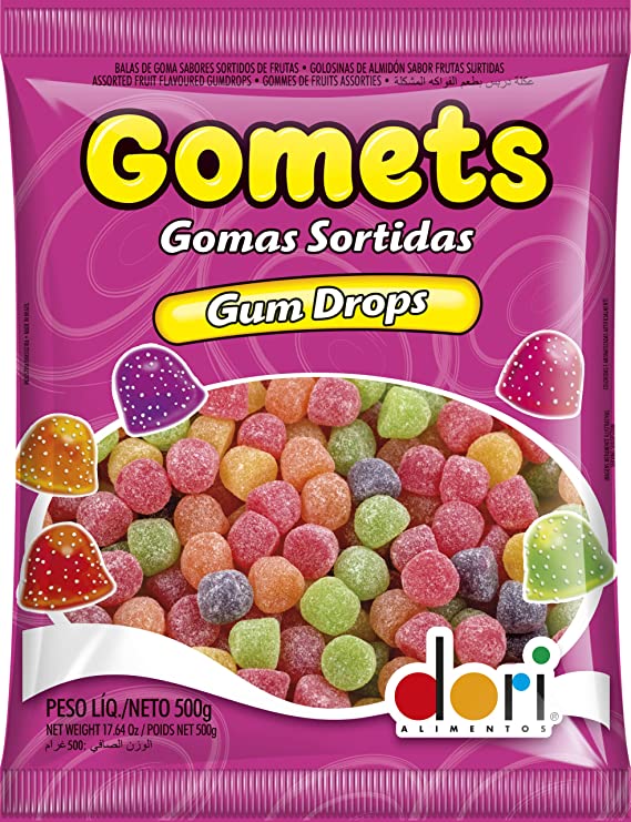 Dori Gomets Bala de Goma Sabores Sortidos 10 x 500g - Sem Fronteiras